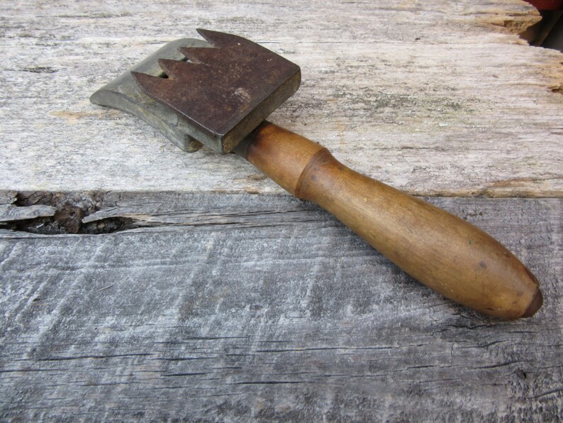 Antique Ice Block Shaver Shaving Tool Primiive Wood Handled | Etsy