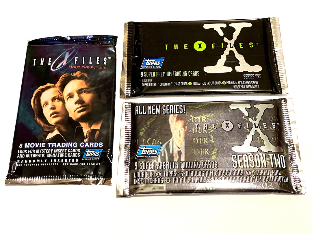 Choice of the X Files Trading Cards Unopened Packs of Cards Season 1 ...