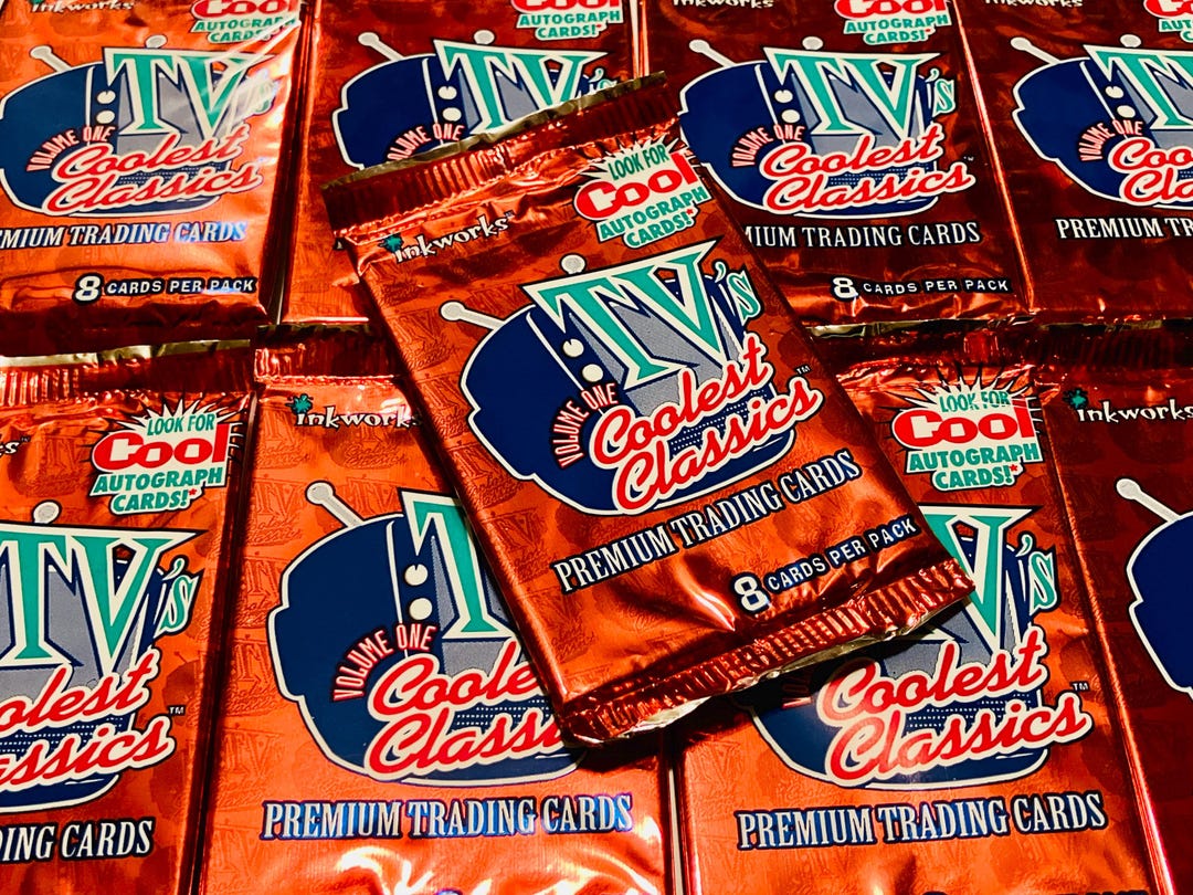 Authentic TV Coolest Classics Trading Cards Old TV Shows Unopened Packs ...