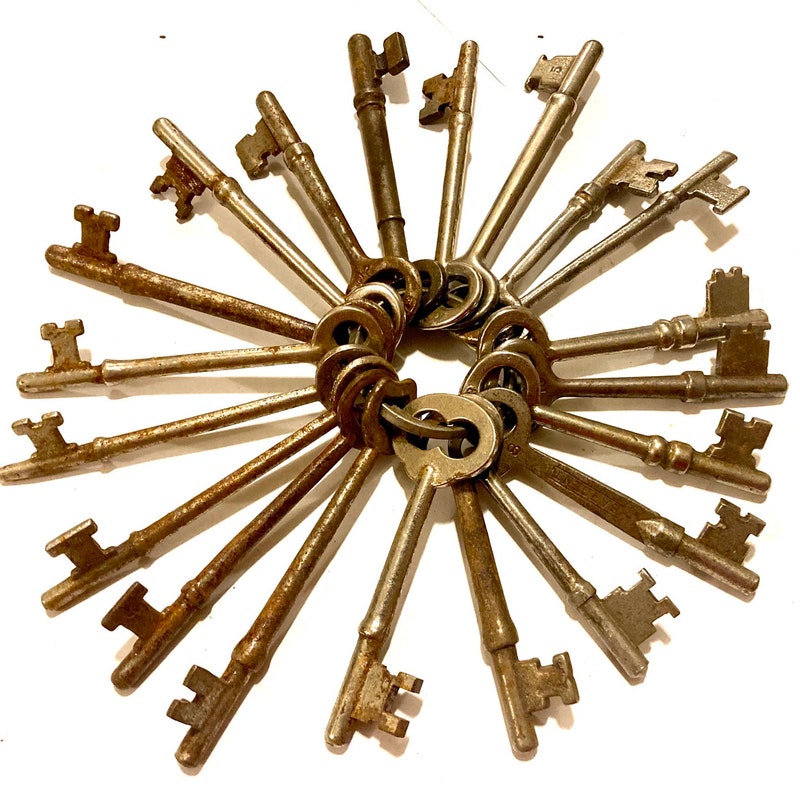 Antique Old Keys for Sale - Etsy