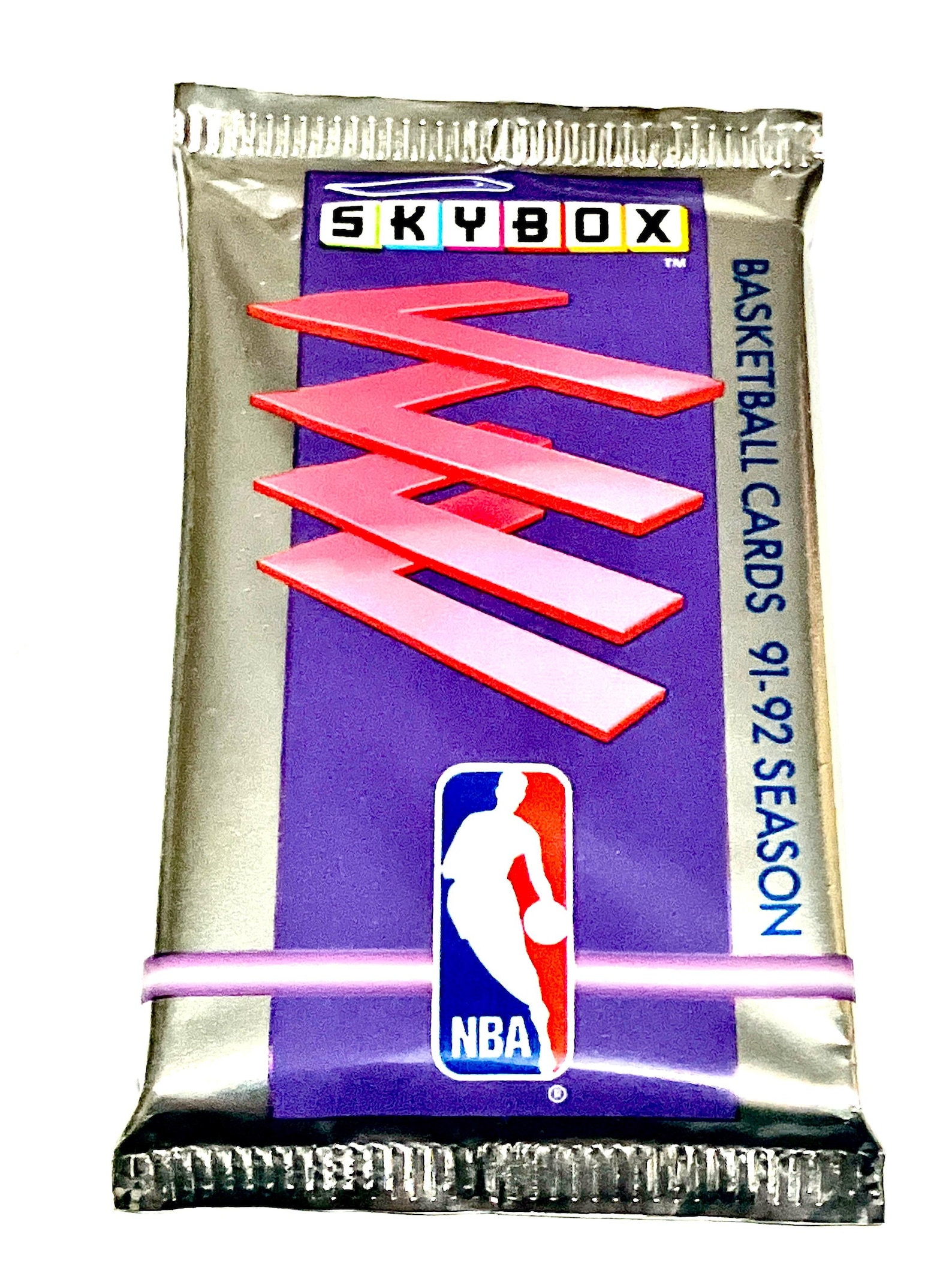 Vintage Basketball Card Packs Skybox NBA 1991 1992 Season Sealed Pack ...
