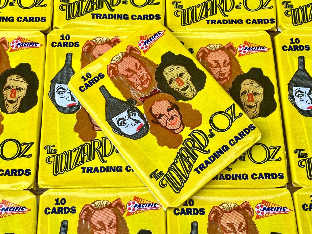 Vintage the Wizard of Oz Movie Cards Pacific Wax Pack of Trading Cards ...