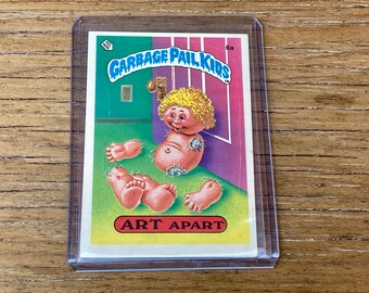 Rare Garbage Pail Kids Nasty Nick 1A Original Series 1 Card Vintage GPK ...
