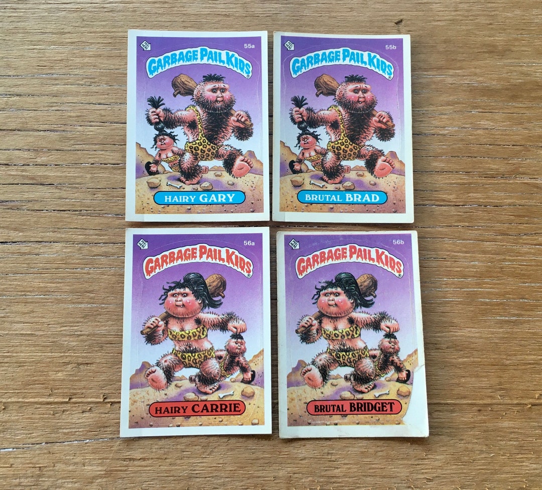 Choice Garbage Pail Kids Brutal Brad, Brutal Bridget Double Heather ...