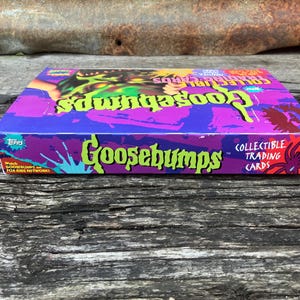 Vintage Goosebumps Pack of Cards Horror Goose Bumps Book Series One ...