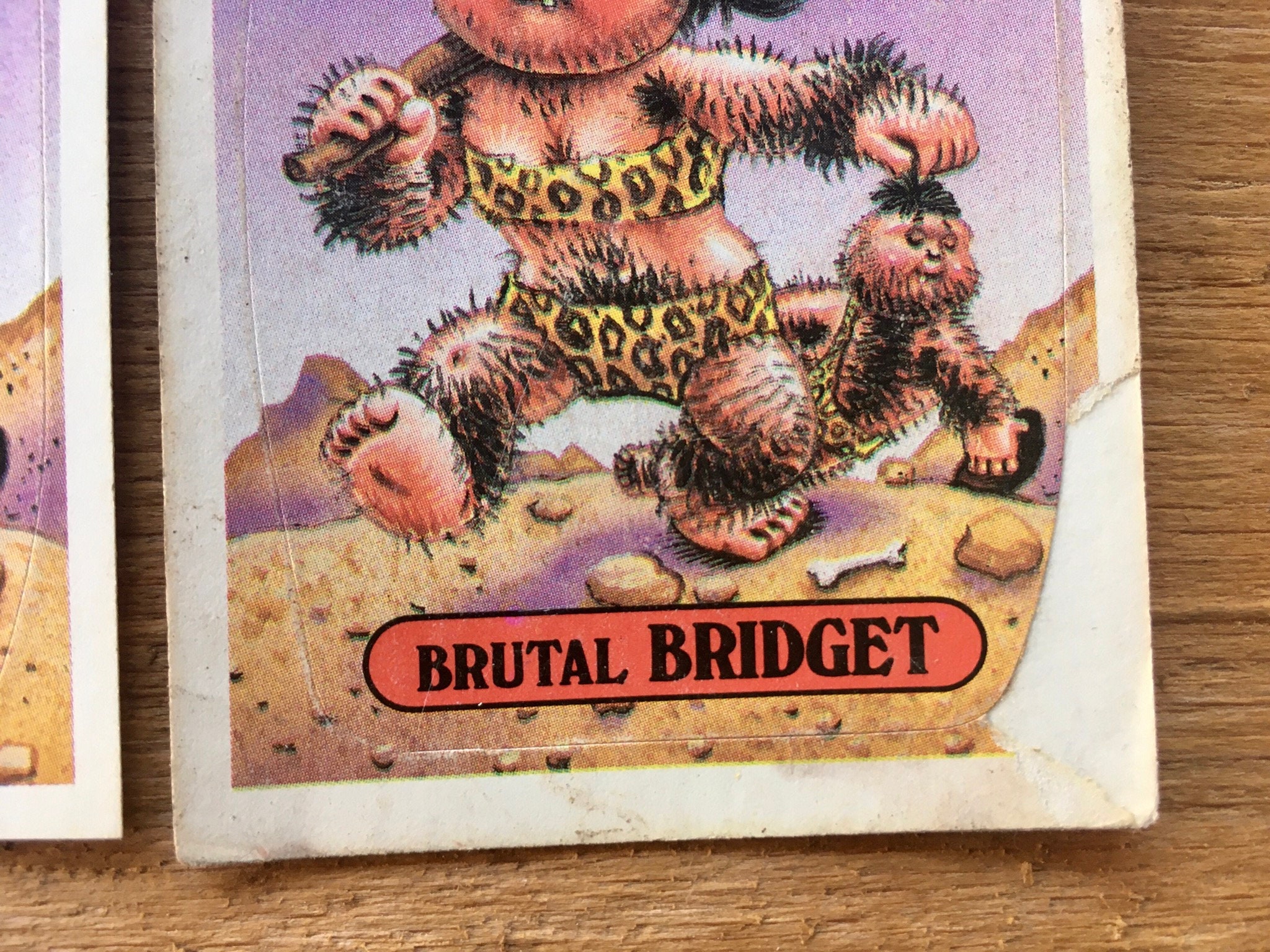 Choice Garbage Pail Kids Brutal Brad, Brutal Bridget Double Heather ...