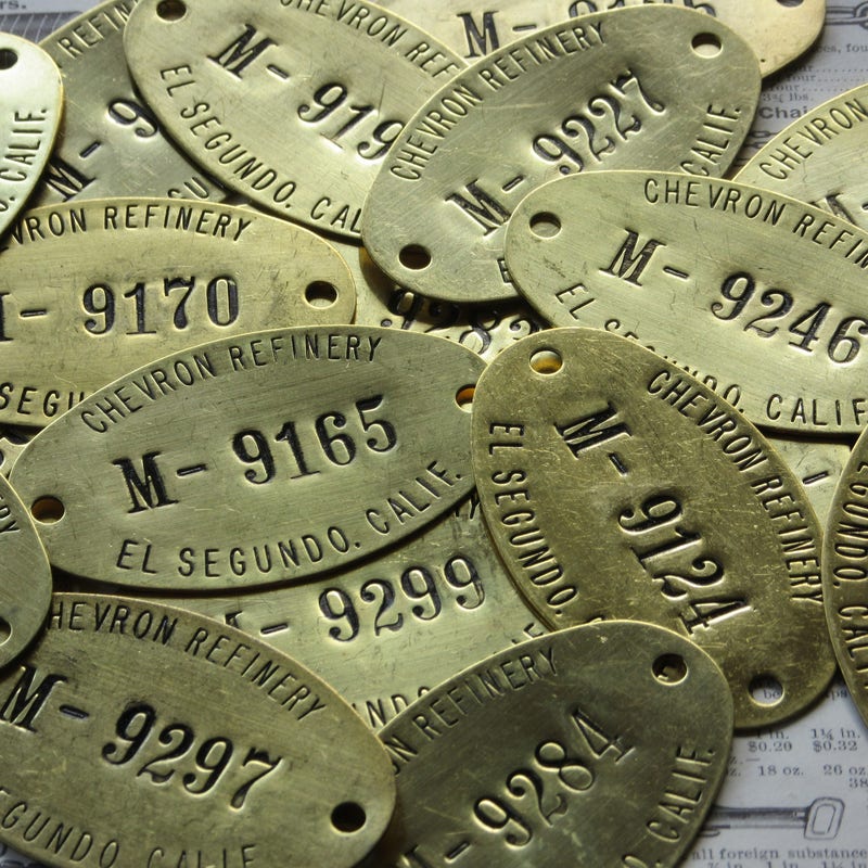 Brass Tag - Etsy