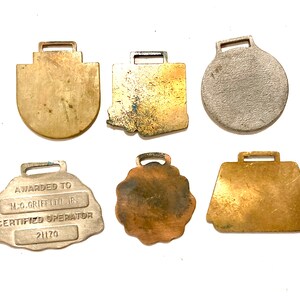 Vintage Watch Fob Caterpillar, Link Belt, Minneapolis Moline, Hanson ...