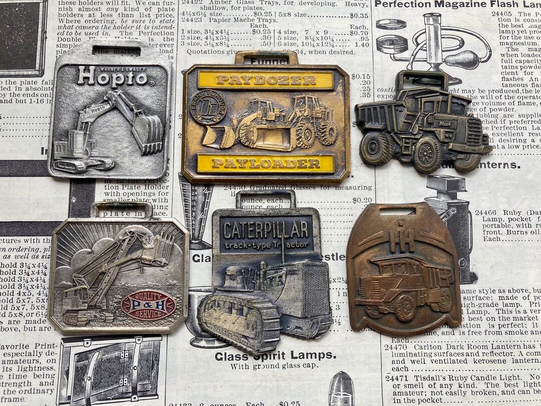 Choice of Watch Fob Hopto, Hough Paydozer Payloader, Mack, P&H ...