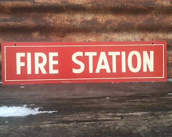 Antique Fire Station - Etsy