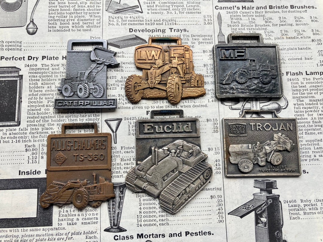 Choice of Watch Fob Cat Caterpillar, Letourneau Westinghouse, Massey ...