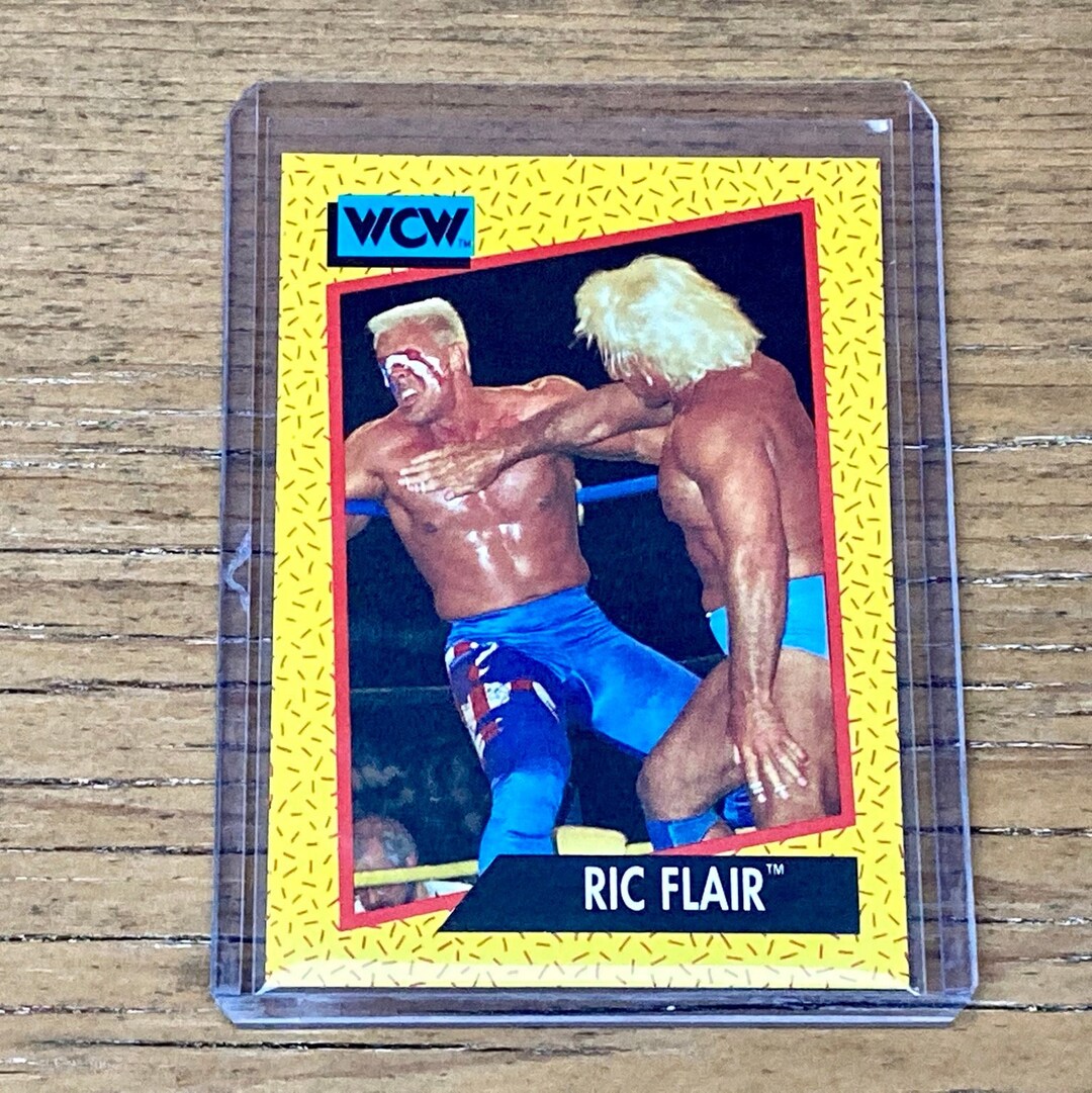 Authentic Nature Boy Ric Flair Sting Trading Card Wrestler 1991 ...