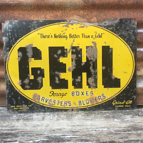 Metal Vintage Feed Sign - Etsy