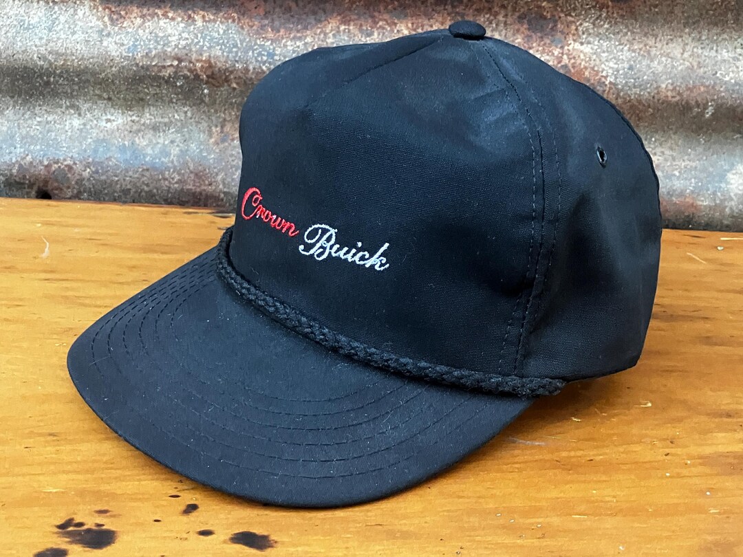 Authentic Vintage Hat Crown Buick Deership Advertising Cap 1980s ...