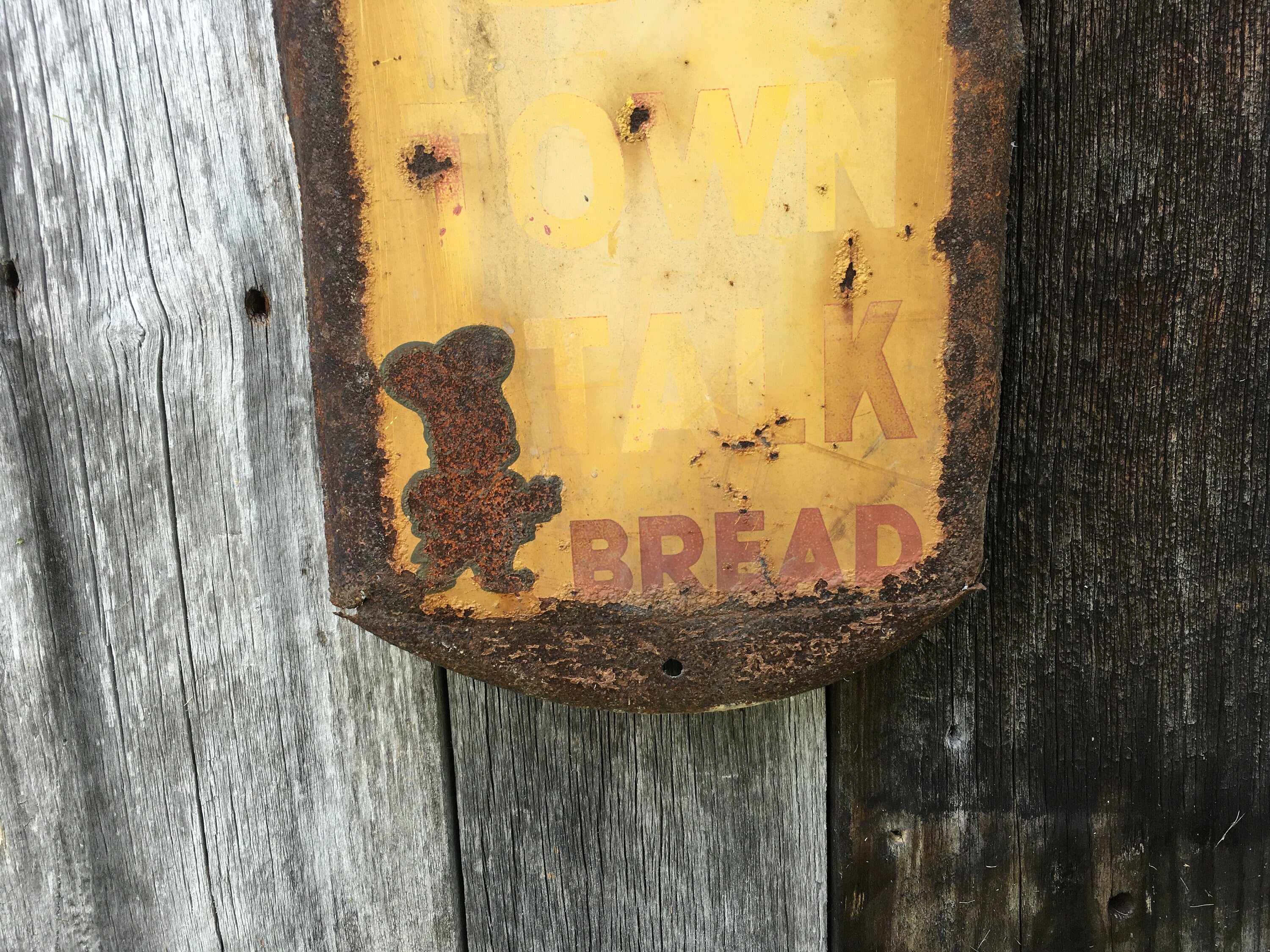 Original Brauns Town Talk Bread Thermometer Sign Full Size 39 - Etsy