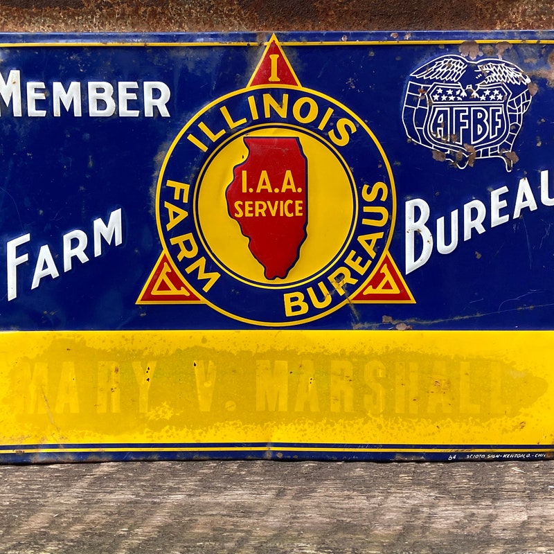 Antique Farm Sign - Etsy