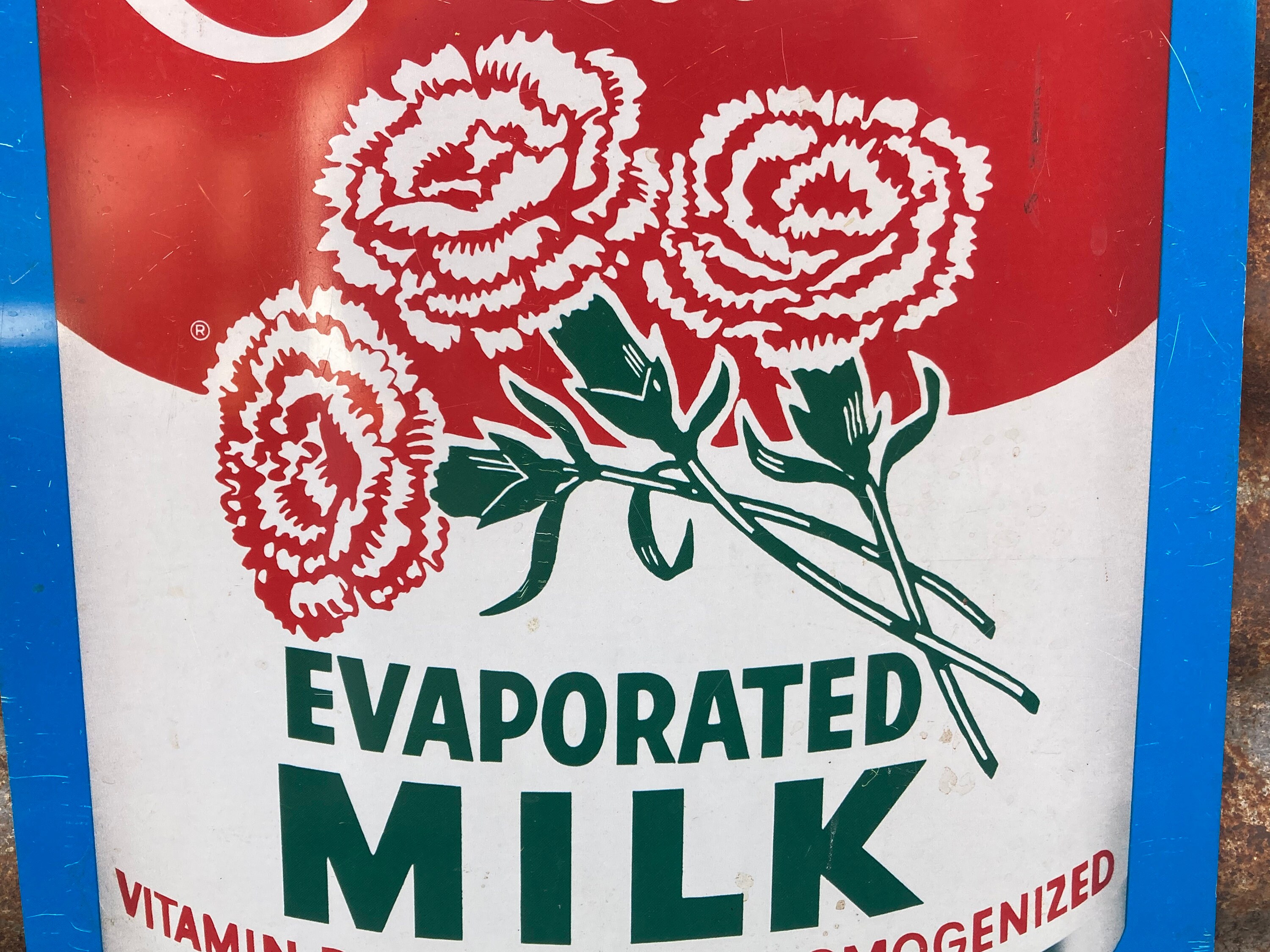Vintage Carnation Evaporated Milk