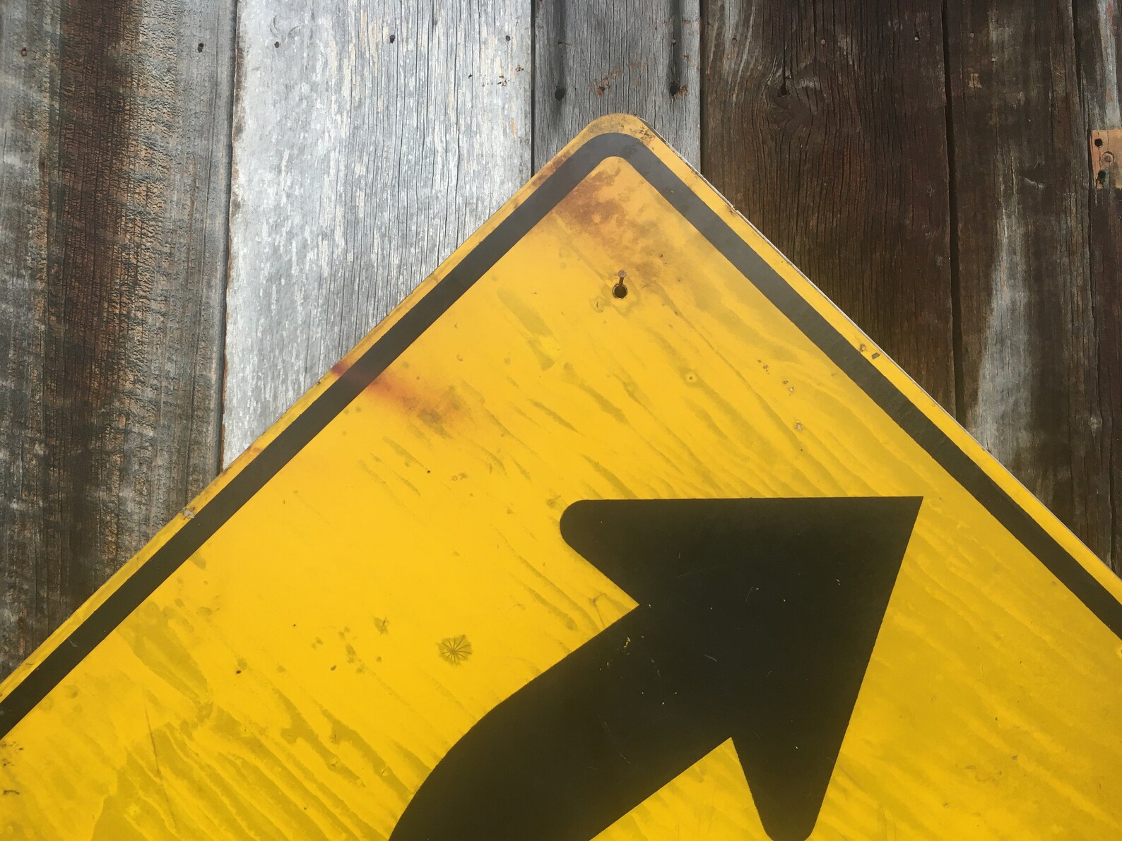 Metal Road Sign Arrow Curve Sign Bend Sign Metal Original Road - Etsy