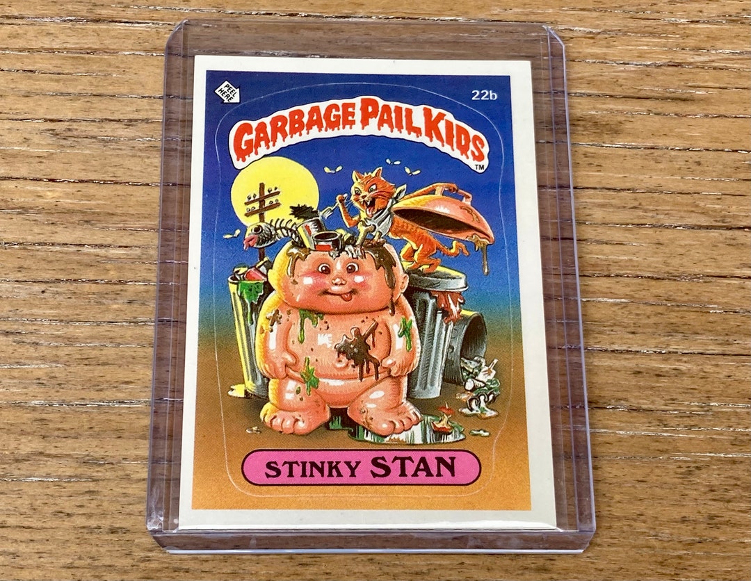 Garbage Pail Kids Card Stinky Stan 22b Vintage Original Series 1 Card ...