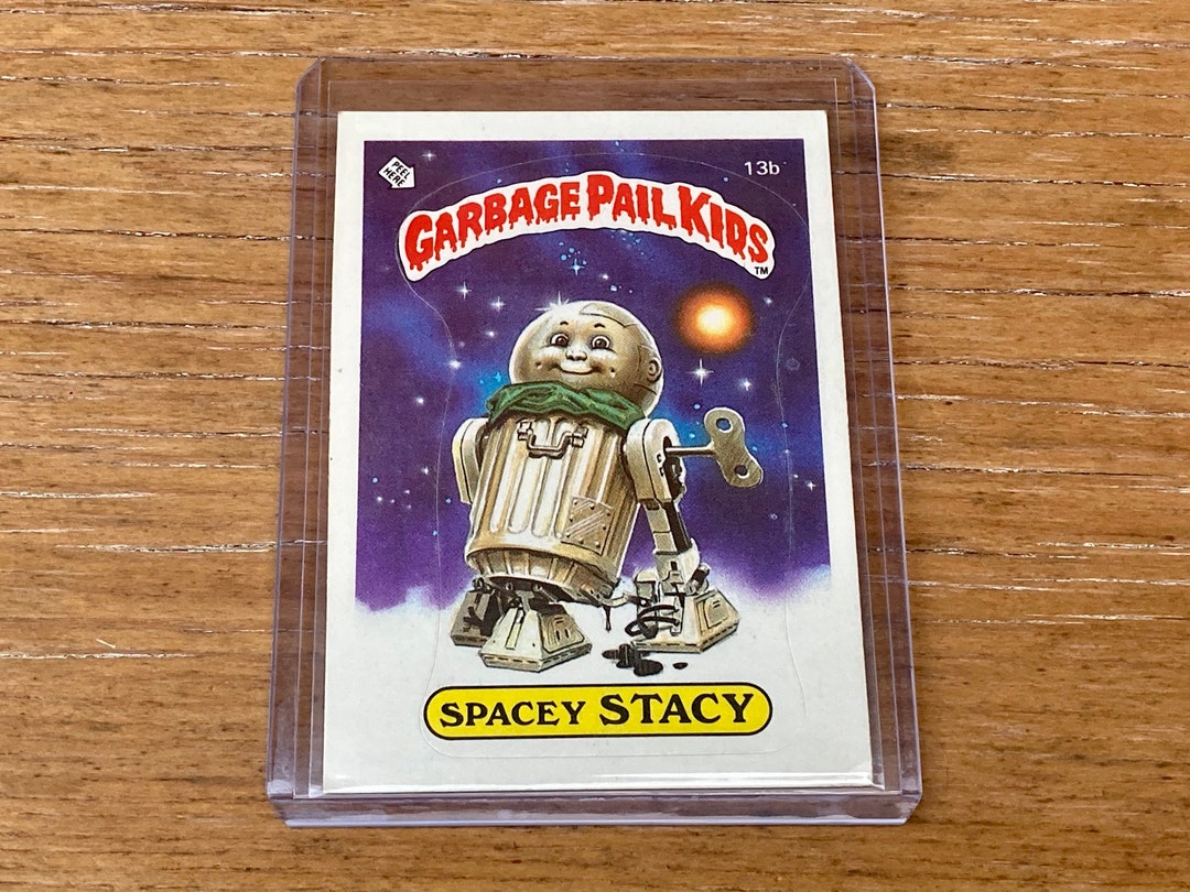 Vintage Garbage Pail Kids Card Spacey Stacy 13b Original Series 1 Card ...