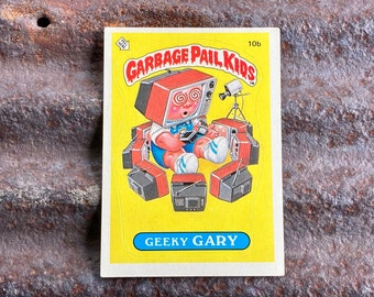 Rare Garbage Pail Kids Nasty Nick 1A Original Series 1 Card Vintage GPK ...