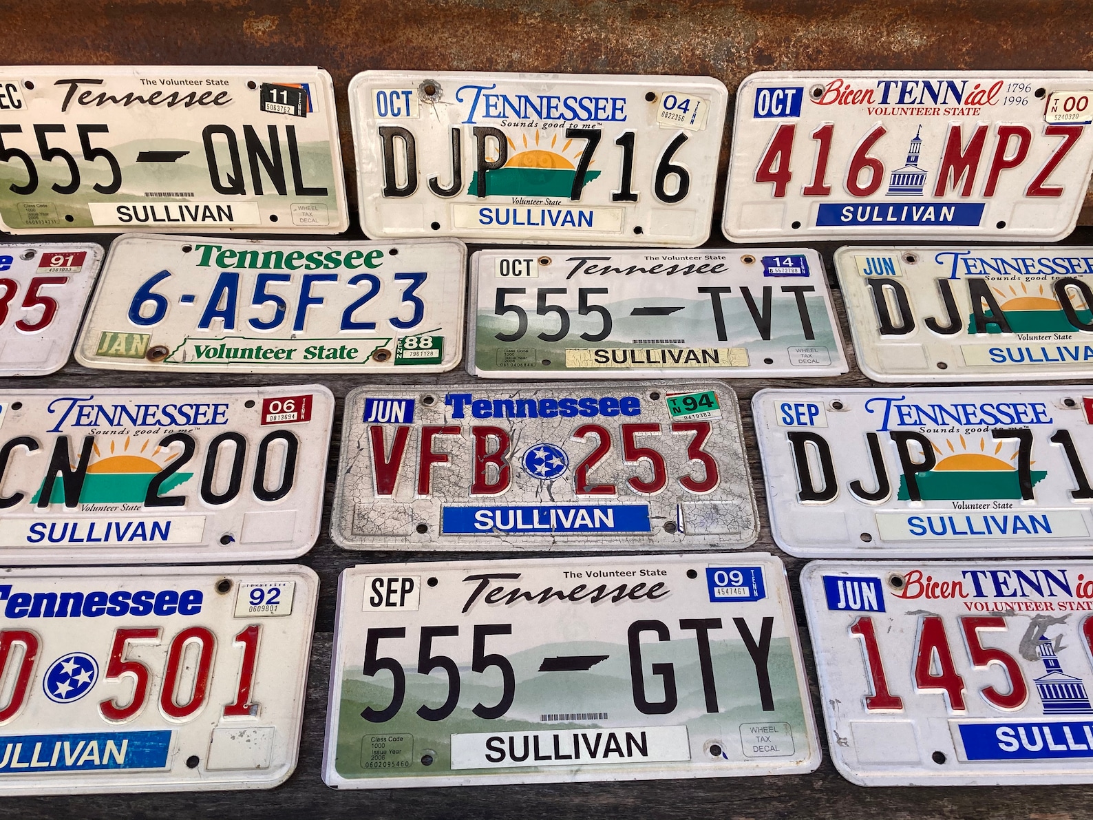 Choice of Tennessee License Plate Vintage License Plate TN - Etsy