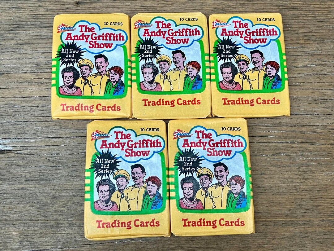 Vintage the Andy Griffith Show Cards Pacific Wax Pack of Cards 1991 ...