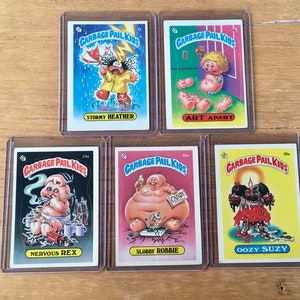 Choice of Garbage Pail Kids Stormy Heather, Art Apart, Nervous Rex ...