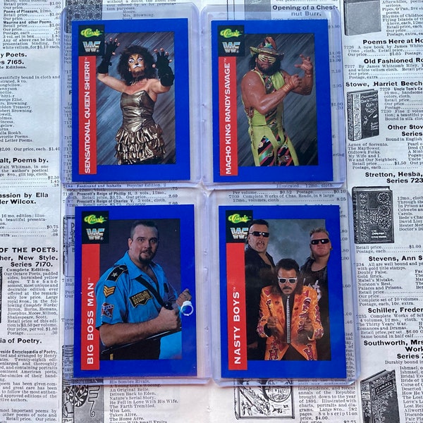 1991 Wwf Card - Etsy