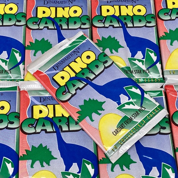 Dinosaur Cards - Etsy