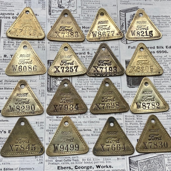 Metal Car Tag - Etsy