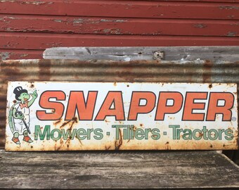 Snapper Mower Sign - Etsy