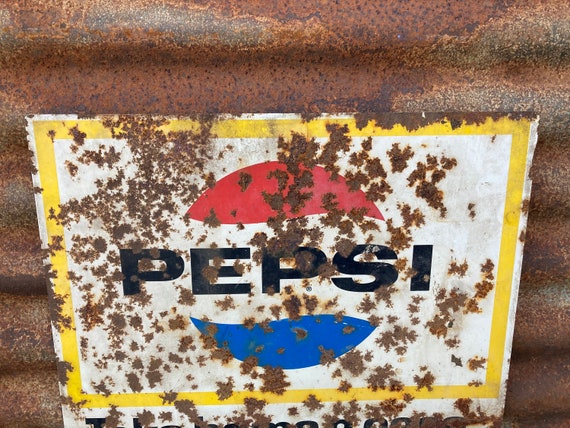 Red And Yellow Pepsi Signs