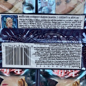 Authentic Buffy the Vampire Slayer Trading Cards Pack Seventh Season ...