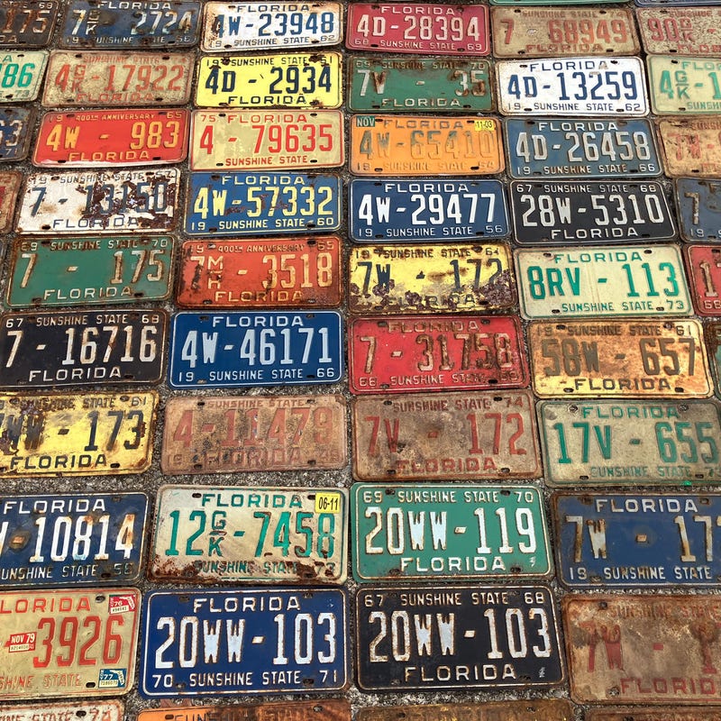 Florida Antique Plates - Etsy