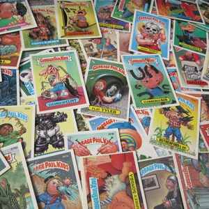 Garbage Pail Kids Cards Lot of 25 or 50 Randomly Chosen Vintage GPK ...