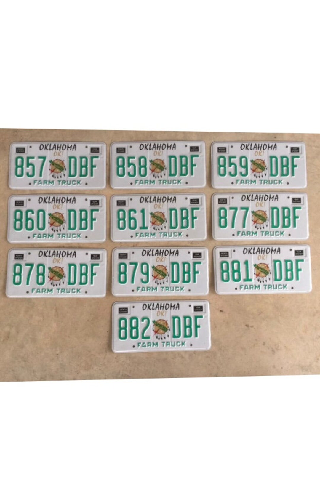 Oklahoma Choice of License Plate Native American Dream Catcher Native ...