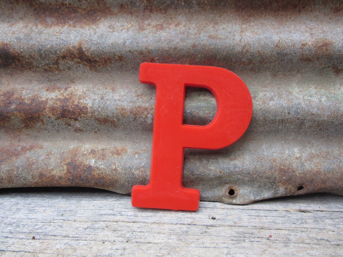 Letter Sign Marquee Vintage Sign 6 Inch Capitol Letter P Sign | Etsy