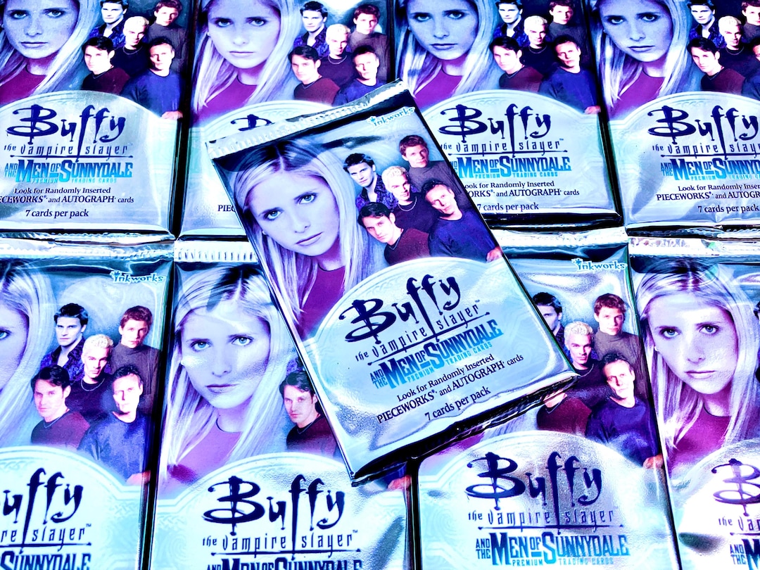 Authentic Buffy the Vampire Slayer Trading Cards Pack the Men of ...
