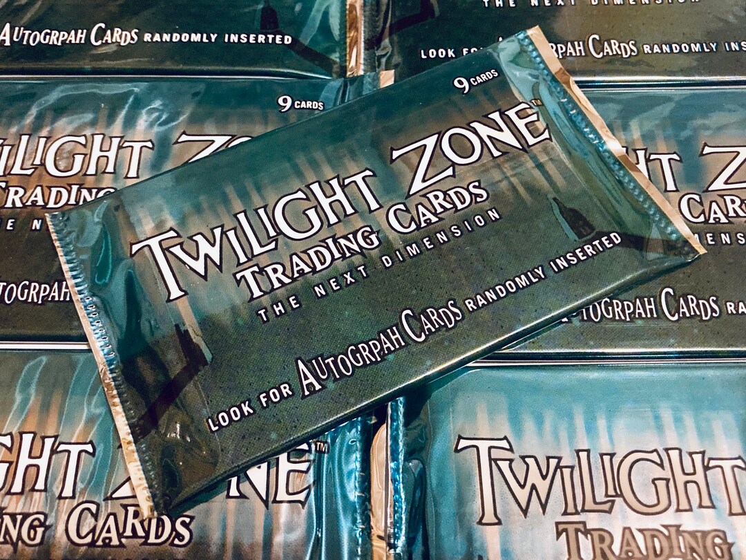 The Twilight Zone Trading Cards Vintage Packs of TV Show Cards the Next ...