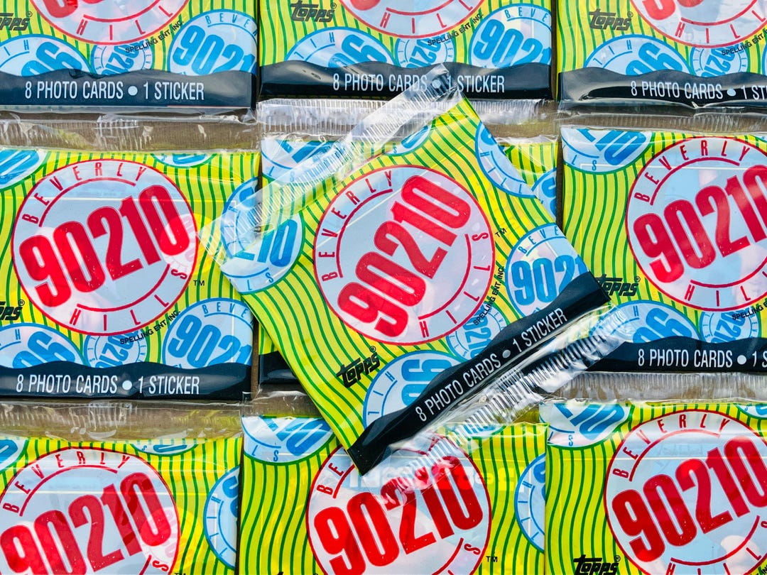 Vintage Beverly Hills 90210 Car Packs Vintage Trading Cards Cello ...