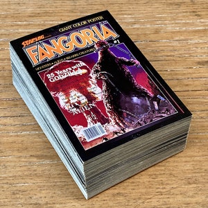 Vintage Fangoria Magazine Cards Complete Set 1-90 Horror Movie Trading ...
