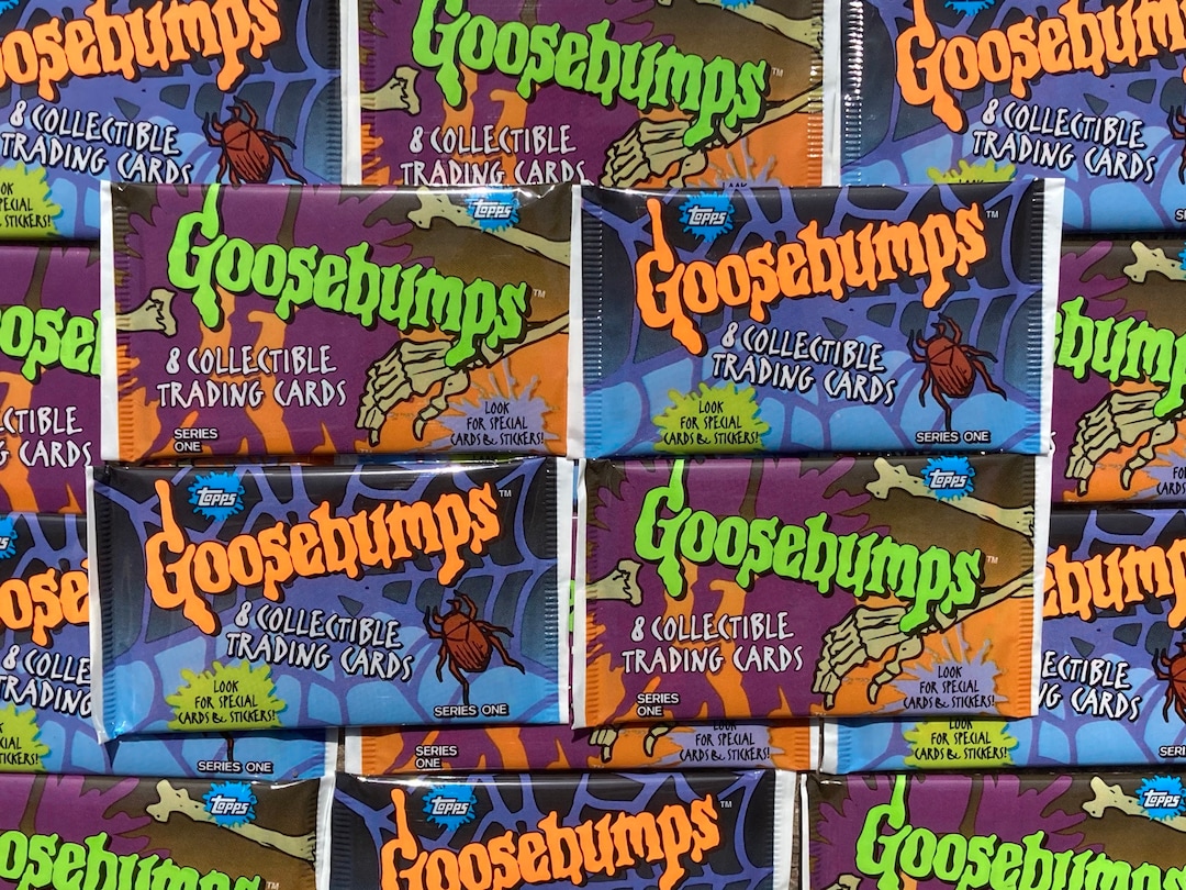Vintage Goosebumps Pack of Cards Horror Goose Bumps Book Series One ...