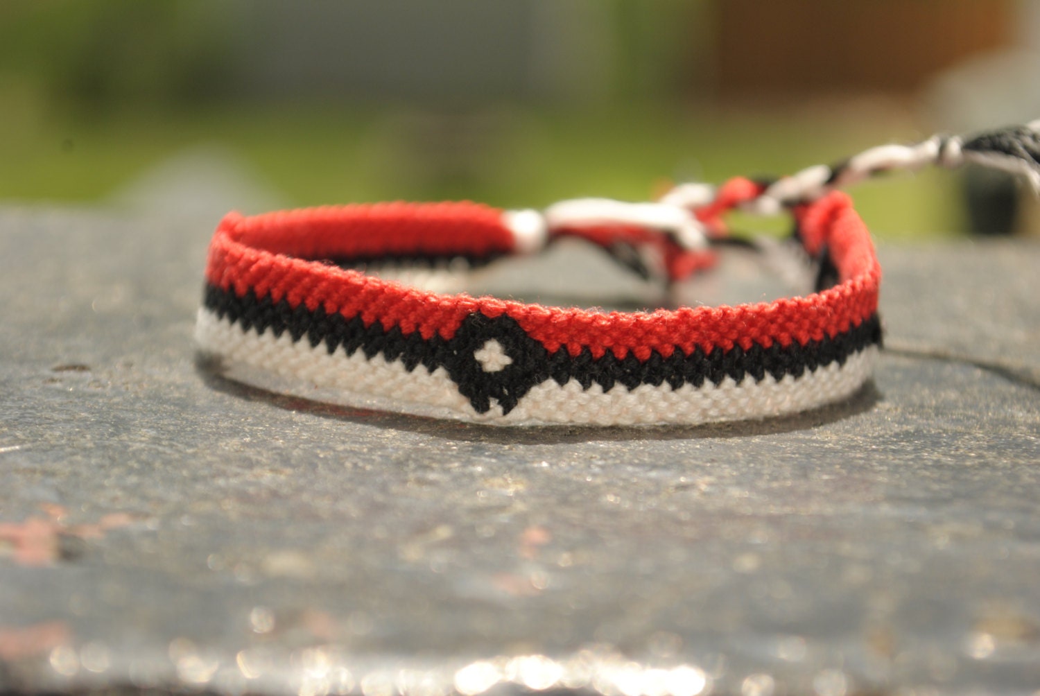 Pokeball Pokemon Friendship Bracelet | Etsy