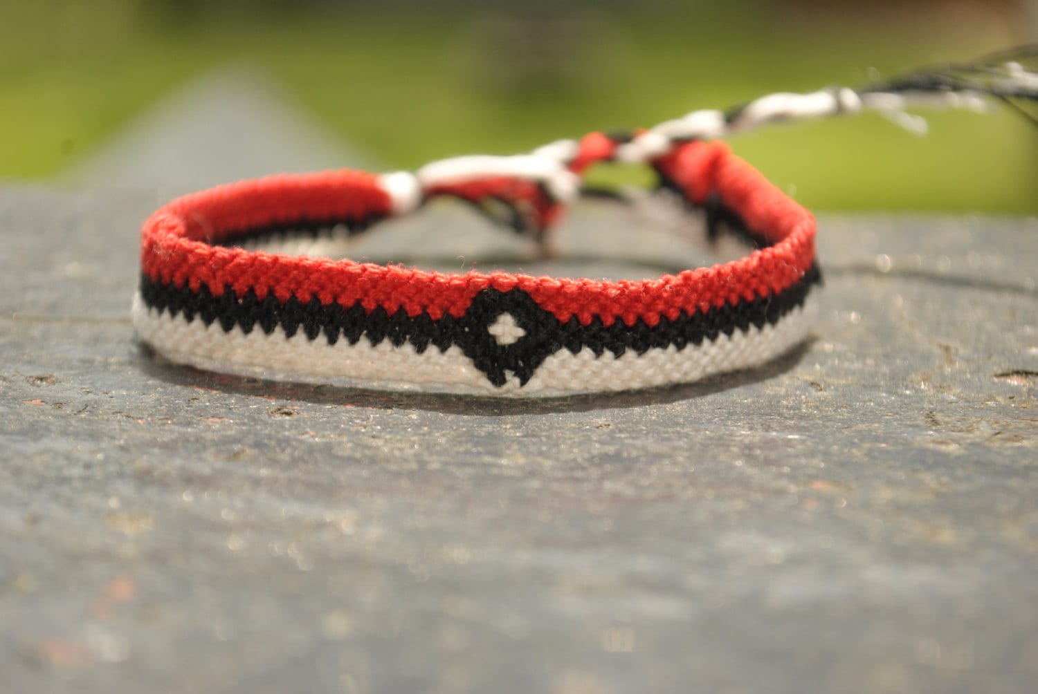 Pokeball Pokemon Friendship Bracelet | Etsy