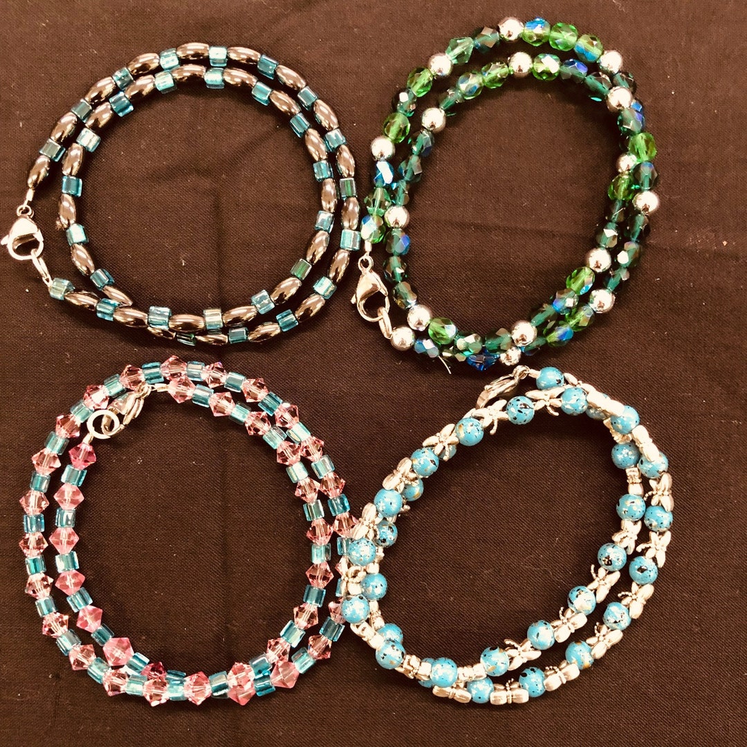 Double Wrap Bead Bracelet - Etsy