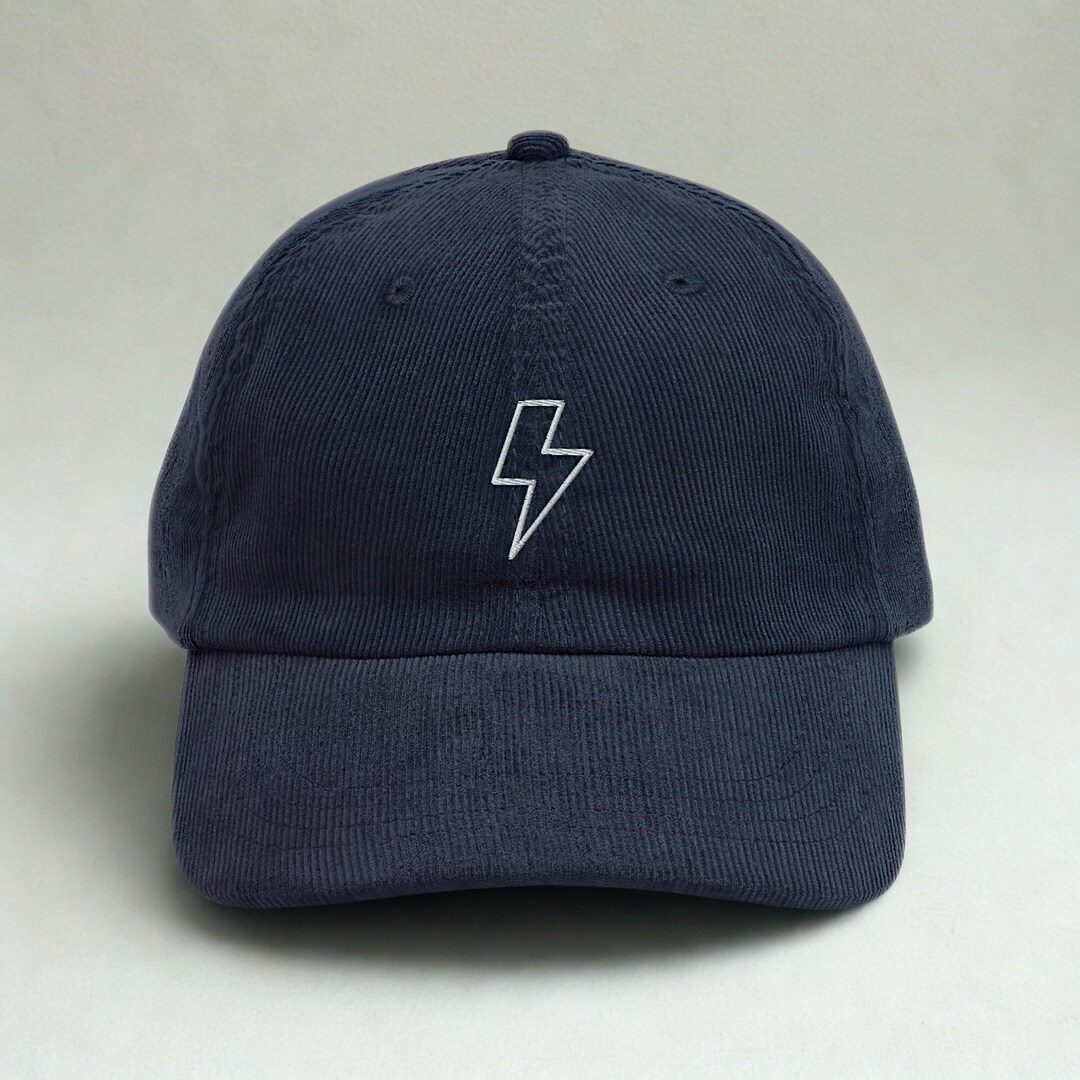 Embroidered Corduroy Dad Hat | Bolt - Etsy