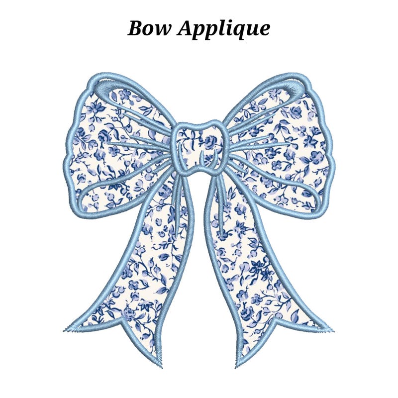 Aesthetic Blue Bow - Etsy
