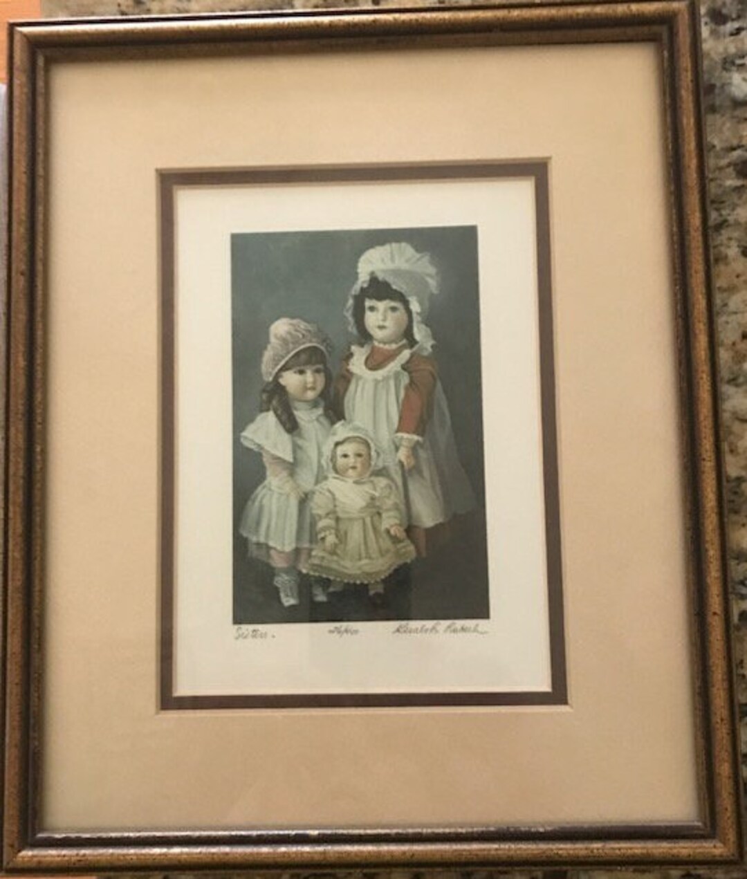 Sisters Gerald Lubeck Limited Edition Signed Lithograph - Etsy