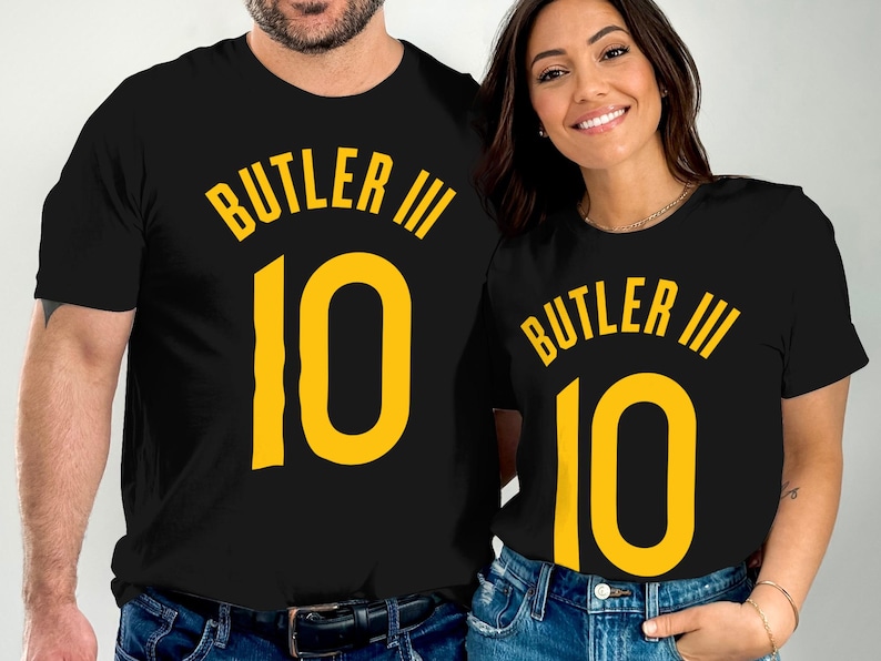 Jimmy Butler III Basketball Shirt Game Day Halftone Design Fan Tee Gift ...